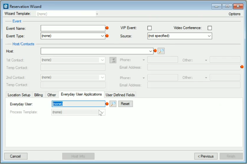 Exchange Enabled Reservations in EMS Desktop Client